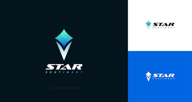 Striking Geometric Star Logo with Vibrant Color Scheme | Jiffy Designs
