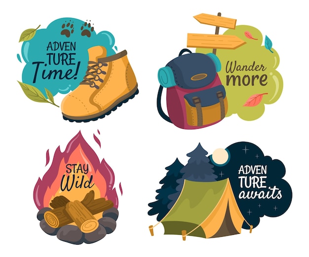 Vibrant Adventure-Themed Illustrations Capturing the Thrill of ...