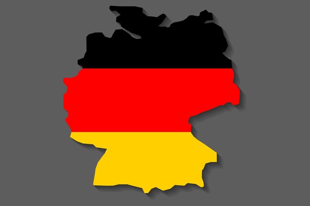 Vibrant Silhouette of Germany's Iconic Landscape | Jiffy Designs