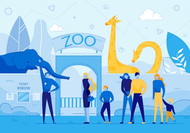 Vibrant Zoo Outing: Families Explore Enchanting Animal Exhibits | Jiffy ...