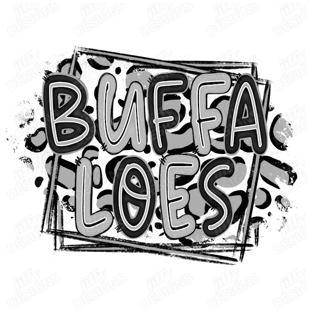 'Buffa Loes' Graffiti-Inspired Typography with Splattered Ink Effect ...