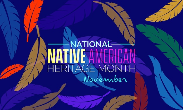 Vibrant Feathers Celebrating Native American Heritage in November ...