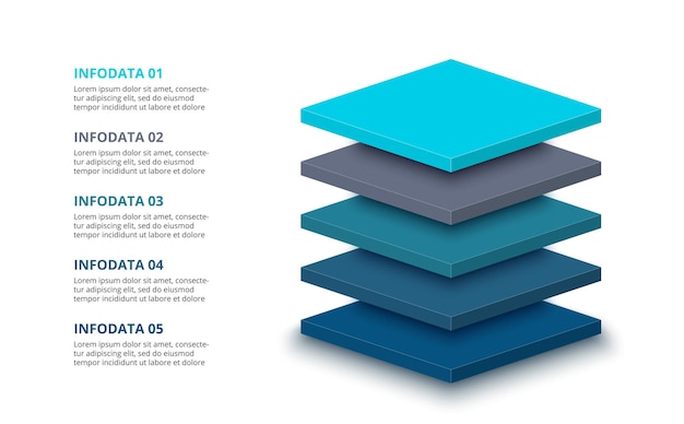 Vibrant Layered Infographic Design with Informative Blocks | Jiffy Designs