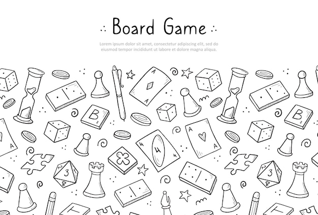 Captivating Collection of Board Game Icons and Elements | Jiffy Designs