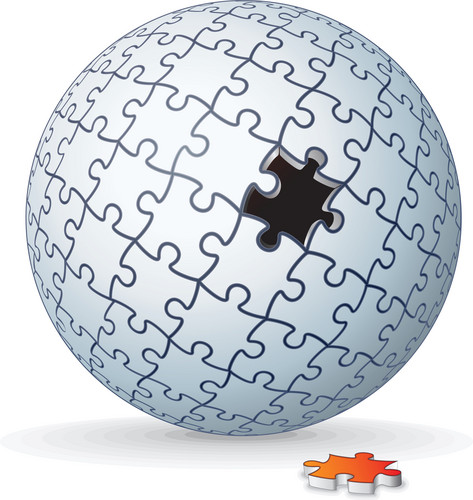 Jigsaw Puzzle Globe, Sphere | Jiffy Designs