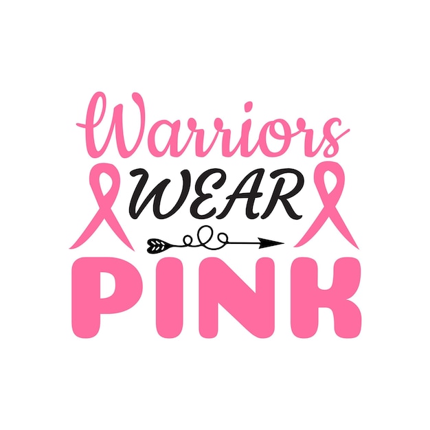 Inspiring Warriors Wear Pink Ribbon Emblem | Jiffy Designs