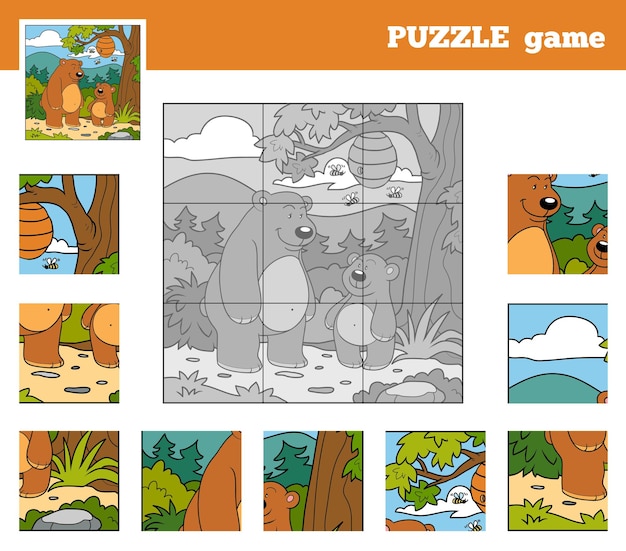 Charming Forest Friends Puzzle Game: Assemble the Woodland Scene | Jiffy Designs