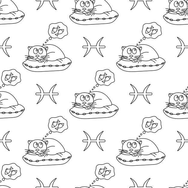 Whimsical Astrology-Themed Collection of Cartoon Aliens and Symbols ...