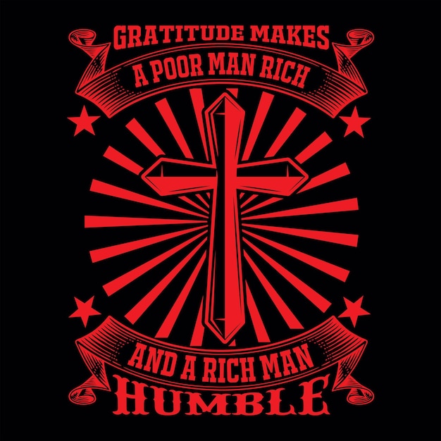 Gratitude Makes a Poor Man Rich and a Rich Man Humble | Jiffy Designs