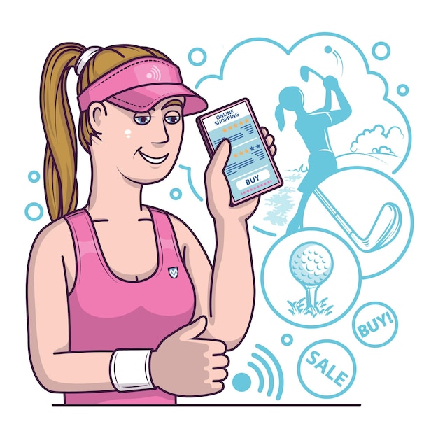 Fitness Enthusiast Tracks Workout Progress on Smartphone | Jiffy Designs