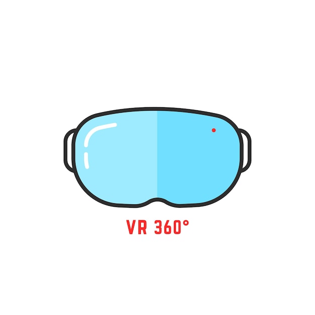 Immersive Virtual Reality Goggles with 360-Degree Panoramic View ...