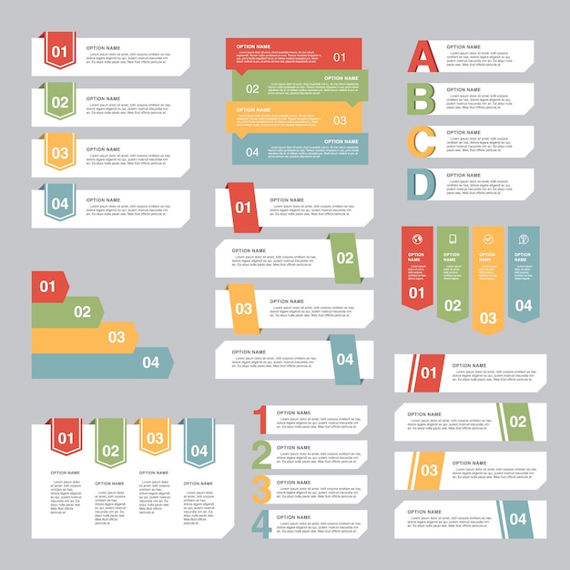 Vibrant Infographic Layout with Colorful Numbered Elements | Jiffy Designs