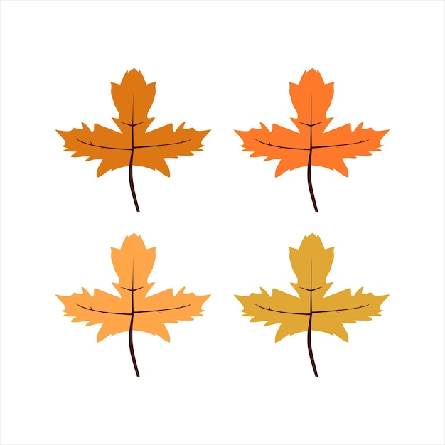 Vibrant Autumn Maple Leaf Collection for Versatile Design | Jiffy Designs