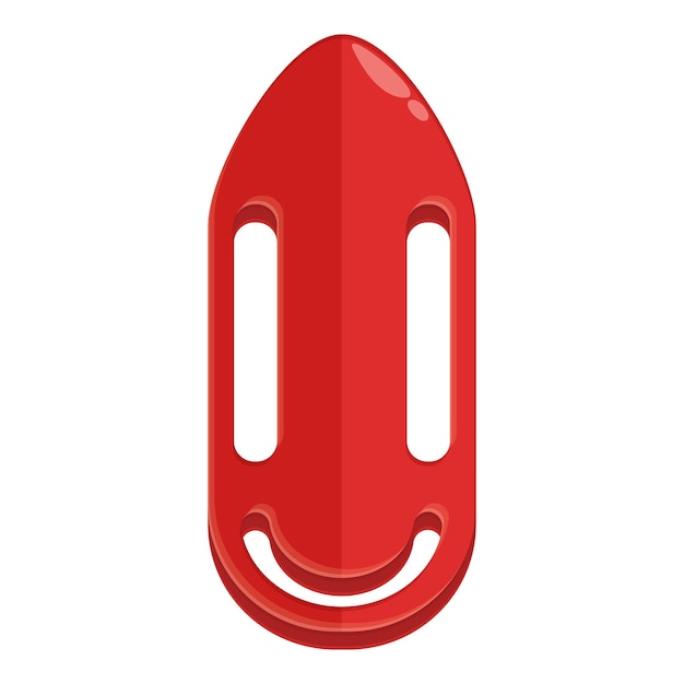 Vibrant Red Smiley Face Paperclip Design | Jiffy Designs