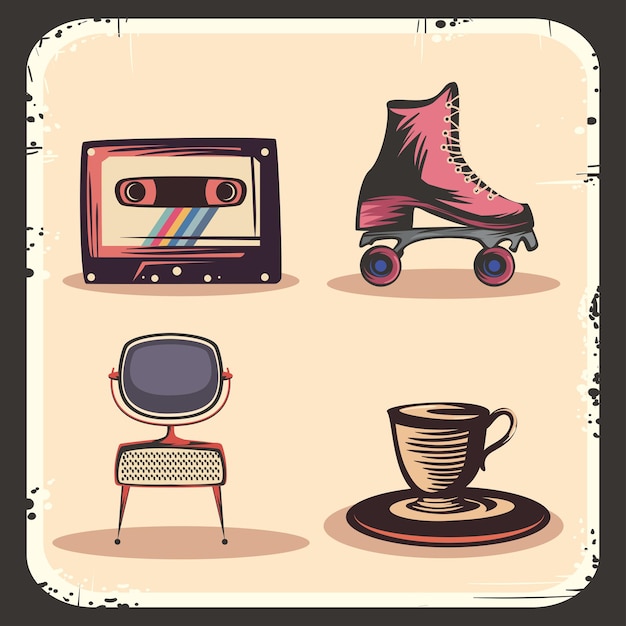 Retro-Inspired Icons: Nostalgic Vibes for Your Designs | Jiffy Designs