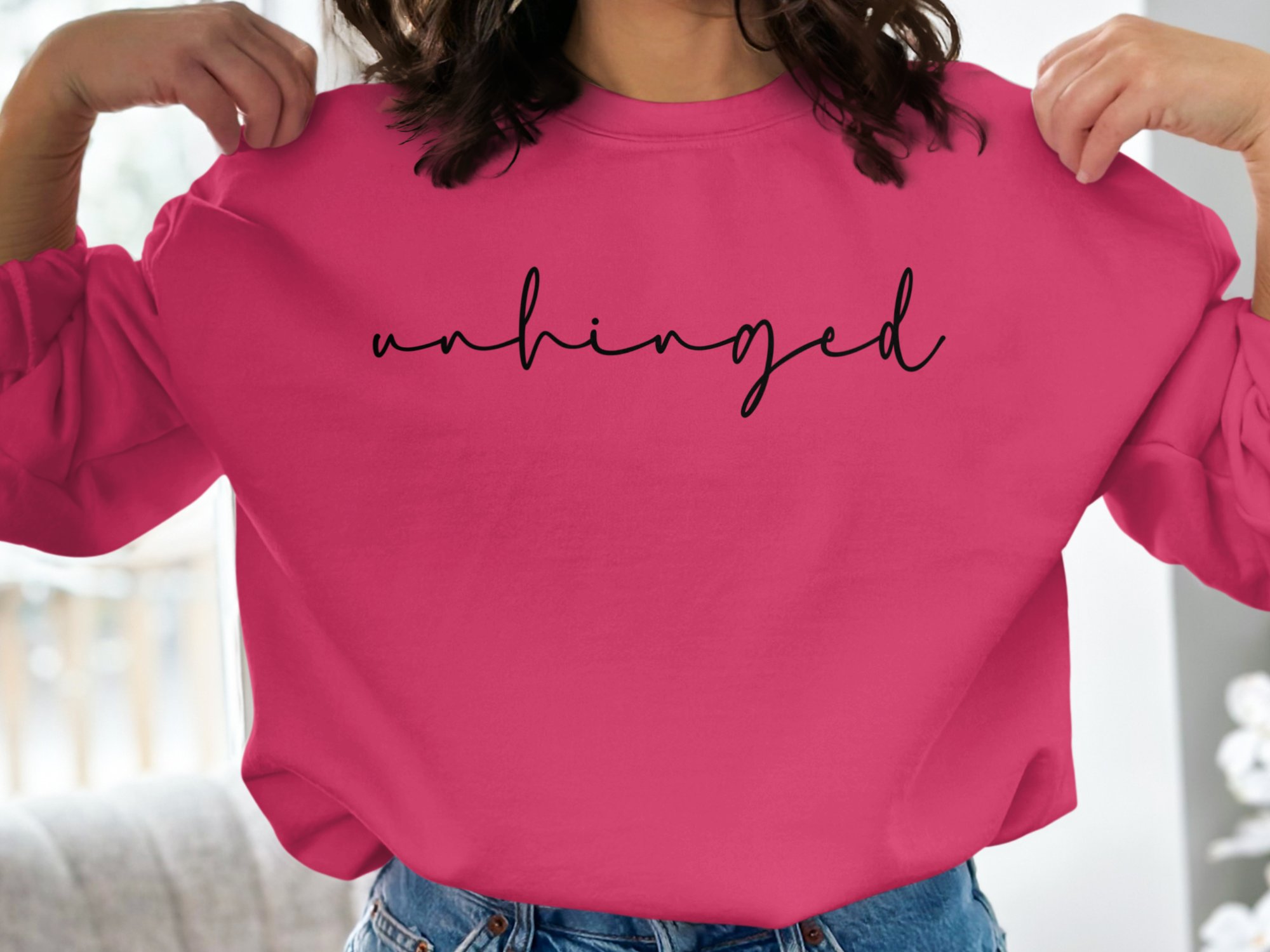 Unhinged SVG PNG Design for Shirts, Funny Graphic Tee Svg Design for ...