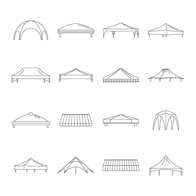 Diverse Collection of Stylized Canopy and Tent Designs | Jiffy Designs