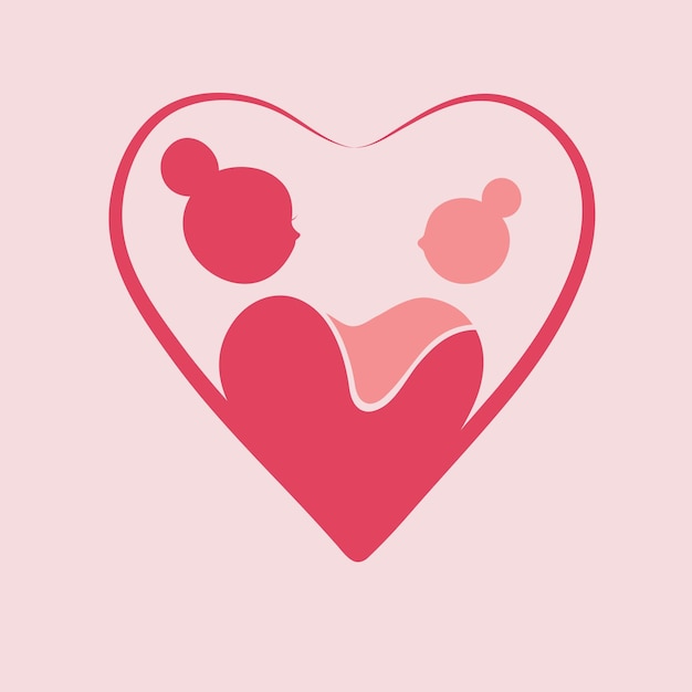 Playful Heart-Shaped Abstract Design | Jiffy Designs