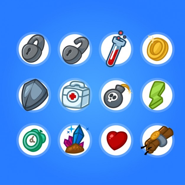 Vibrant Icon Collection with Diverse Designs and Illustrations | Jiffy ...