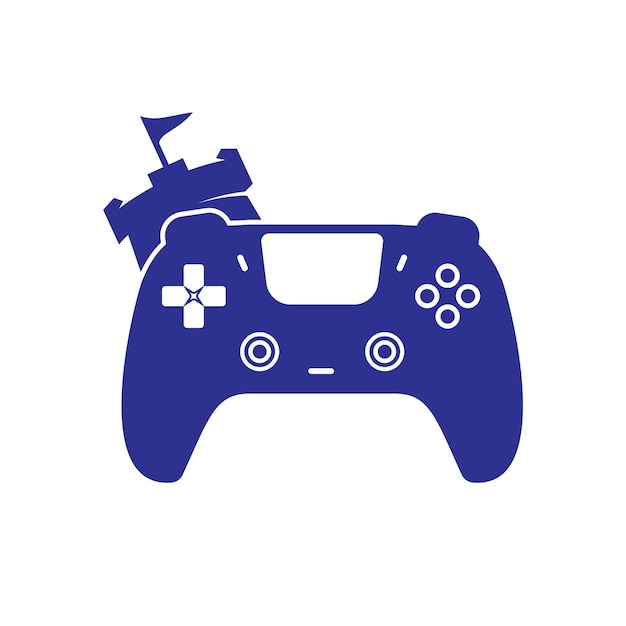 Vibrant Blue Gaming Controller with Buttons and Joystick | Jiffy Designs