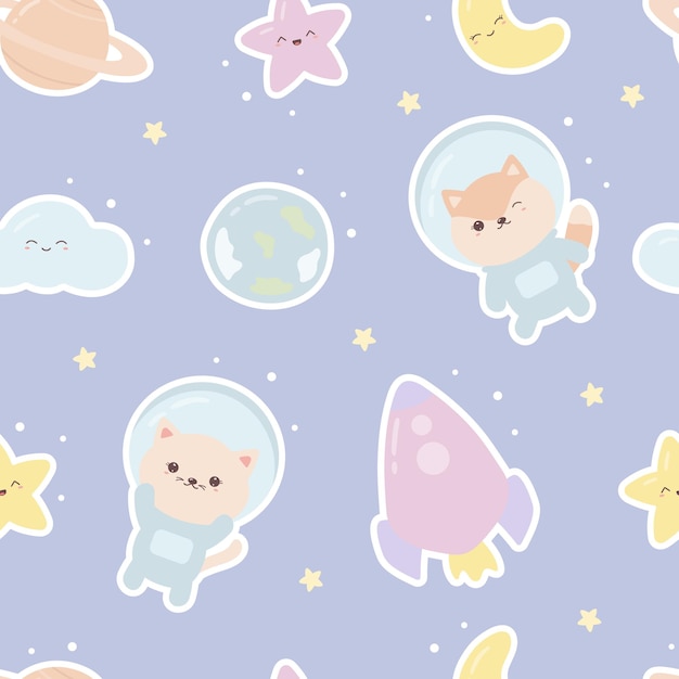 Adorable Cosmic Critters: Whimsical Space-Themed Collection | Jiffy Designs