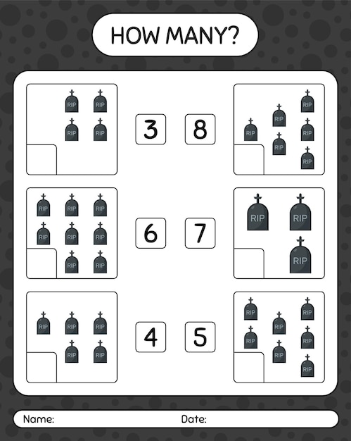 Engaging Visual Counting Exercise with Iconic Silhouettes | Jiffy Designs