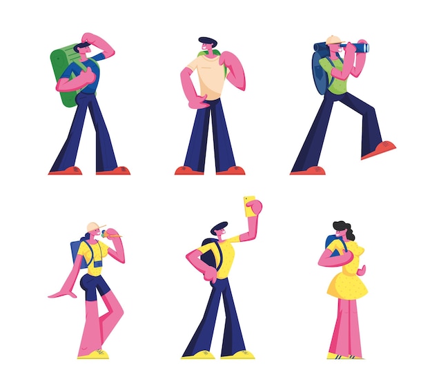 Vibrant Collection of Stylized Illustrated Characters | Jiffy Designs