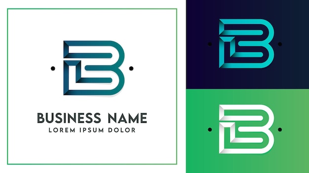 Versatile B-Shaped Logo Design with Elegant Branding | Jiffy Designs