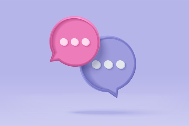 Vibrant Dialogue Bubbles Floating in Soft Pastel Tones | Jiffy Designs