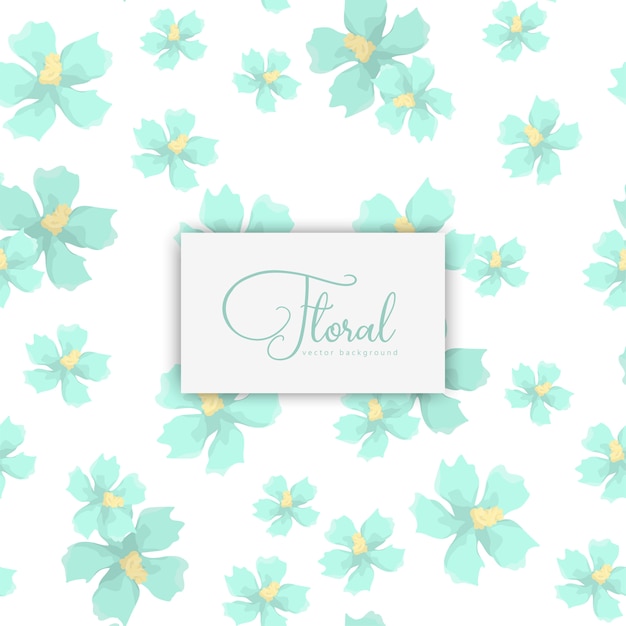 Floral Pattern with Elegant Cursive Text Overlay | Jiffy Designs