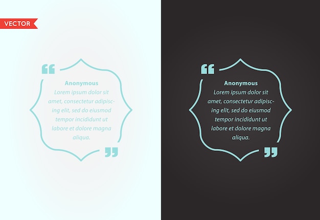 Elegant Quotation Frames with Minimalist Typographic Design | Jiffy Designs