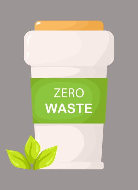 Eco-Friendly Zero Waste Container with Leaf Accents | Jiffy Designs