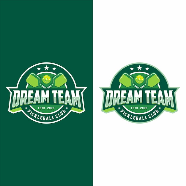 Vibrant Green Dream Team Sports Logo Design | Jiffy Designs