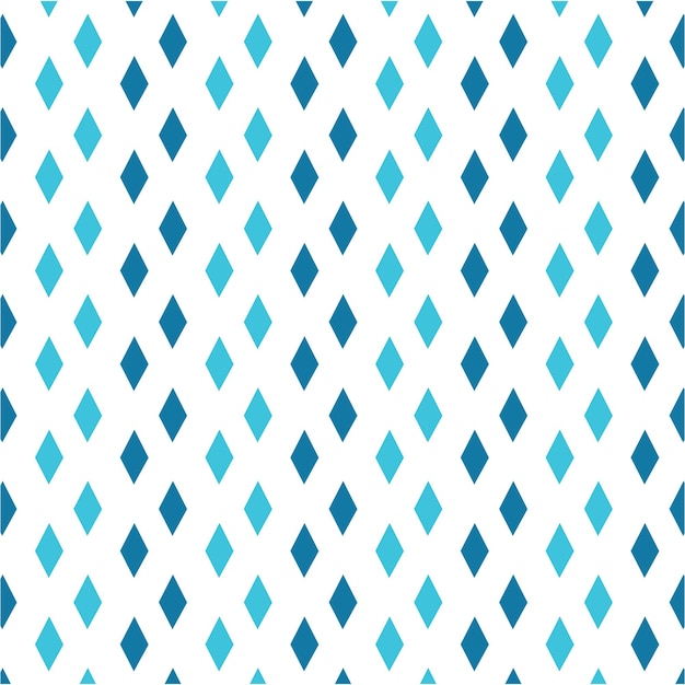 Vibrant Diamond Pattern in Shades of Blue | Jiffy Designs