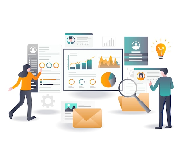 Vibrant Data Visualization Dashboard Showcases Insightful Analytics ...