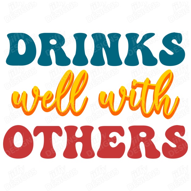 Vibrant Typographic Design Celebrating Camaraderie and Togetherness ...