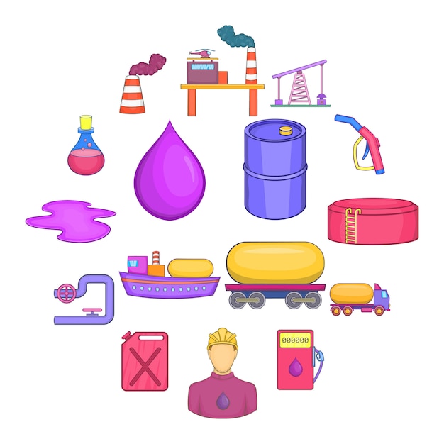 Vibrant Collection of Industrial and Chemical Elements | Jiffy Designs