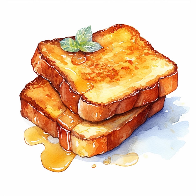 Decadent French Toast Stacks with Maple Syrup Drizzle | Jiffy Designs