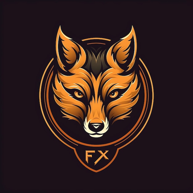 Striking Fox Emblem with Intricate Design | Jiffy Designs