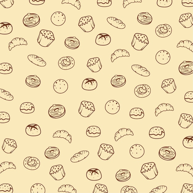 Delightful Pastry Patterns: Whimsical Bakery Treats Abound | Jiffy Designs