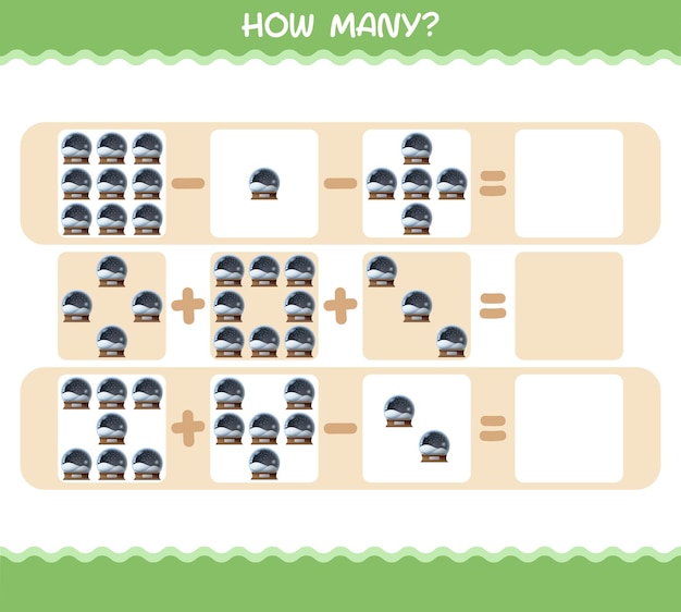 Counting Cartoon Ninja Figures in Playful Visual Puzzle | Jiffy Designs