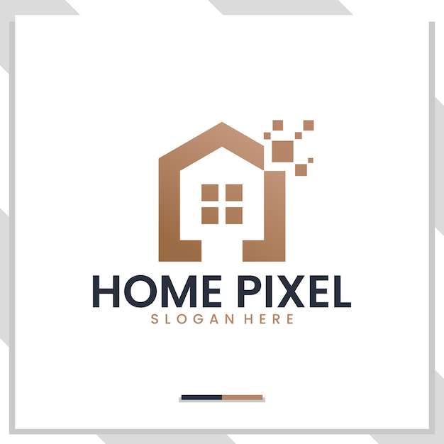 Cozy Pixel Home: A Charming Minimalist House Icon | Jiffy Designs