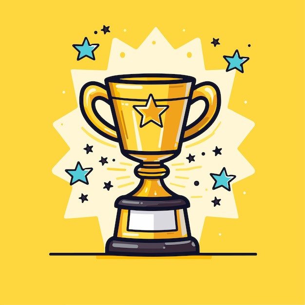 Vibrant Trophy Celebrating Achievements and Success | Jiffy Designs