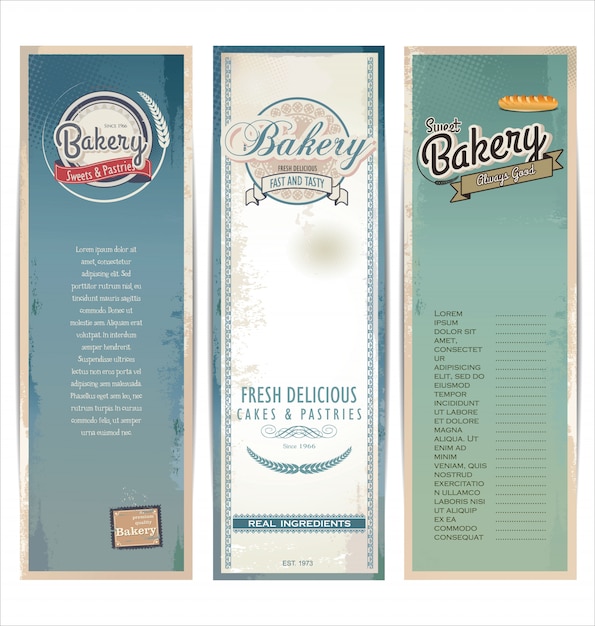 Vintage Bakery Collection with Retro-Inspired Designs | Jiffy Designs