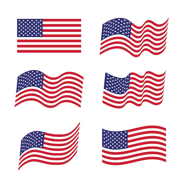 Diverse Collection of Iconic American Flag Designs | Jiffy Designs