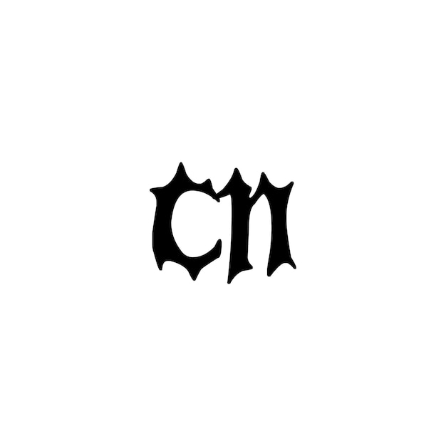 Captivating Monogram: Intricate Gothic-Inspired 'Cm' Design | Jiffy Designs