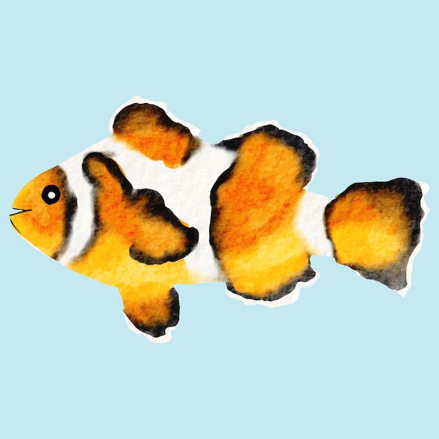 Vibrant Clownfish Trio in Shimmering Underwater Scene | Jiffy Designs