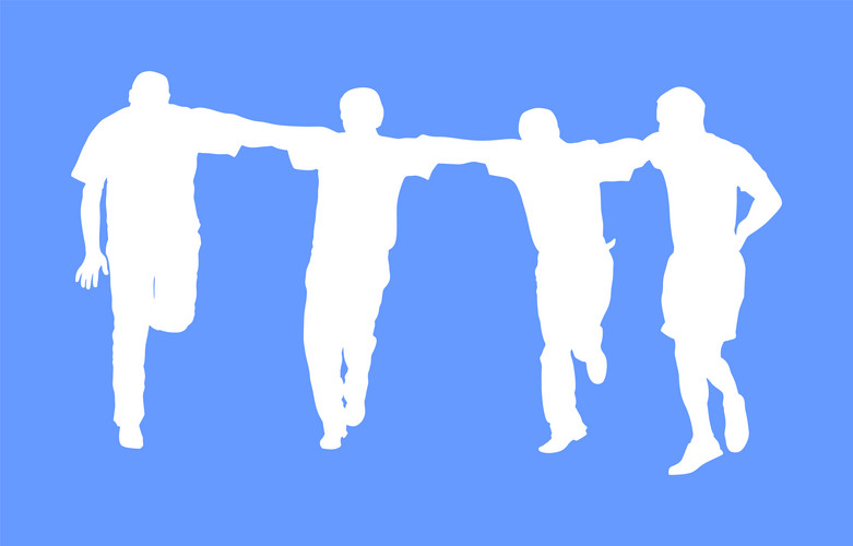 A Greek Hasapiko Dance. Evzone Dancing Vector Silhouette Isolated ...