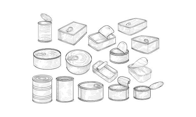 Diverse Collection of Canned and Packaged Food Items | Jiffy Designs