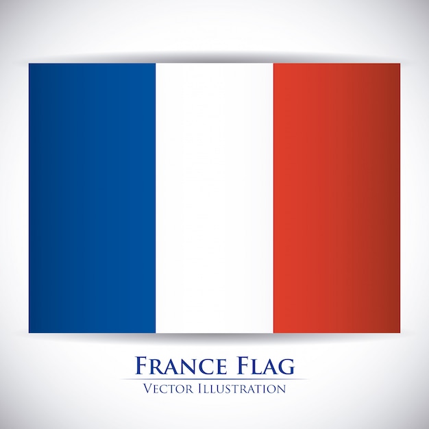 Iconic French Tricolor Flag - Patriotic National Symbol | Jiffy Designs